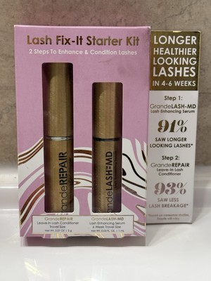 Grande Cosmetics Lash Fix-It Starter Kit- Grande Repair & Grand Lash ...