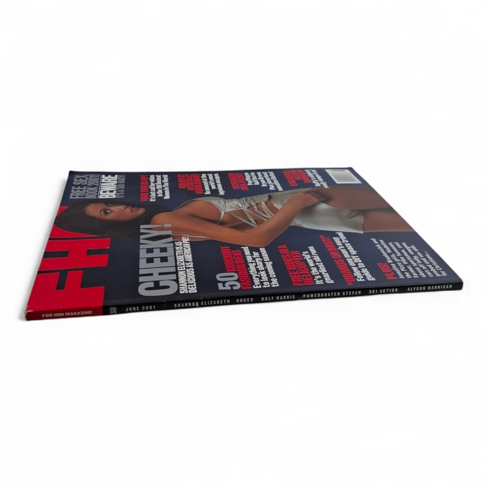 FHM Magazine Australia June 2001 ISSUE 38 - Shannon Elizabeth Alyson ...