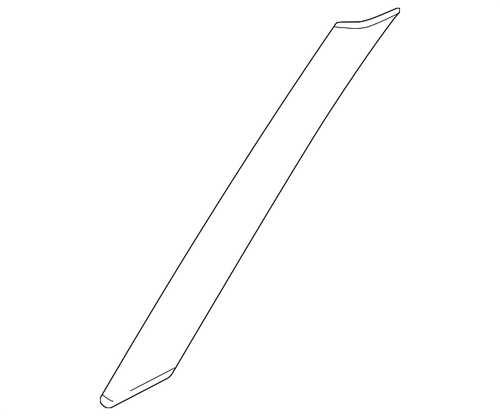 Genuine Nissan Pillar Molding 76837-6RR0B | eBay