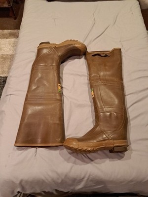 Vintage Northerner 27" Rubber Hip Boots Trapper Waders Gummistiefel ...