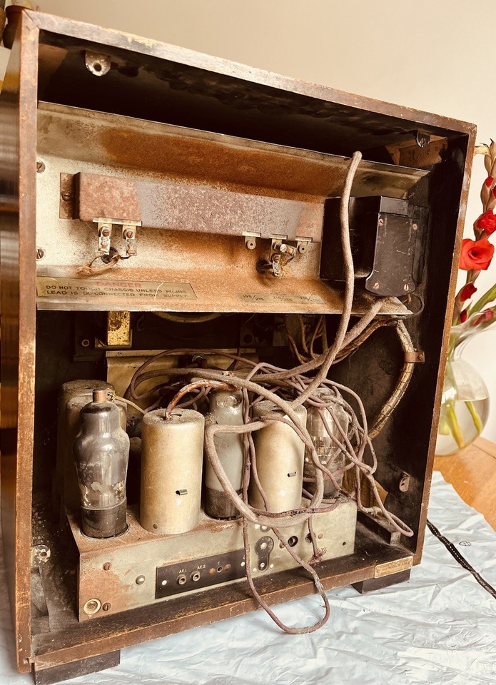 MARCONI valve Radio 1930s Untested | eBay UK