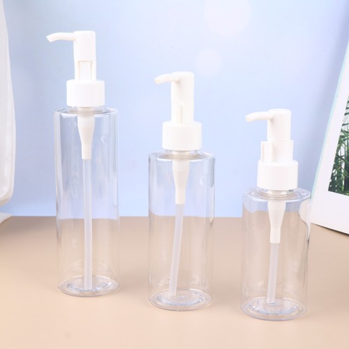 Set of 3 Travel Pump Bottle Dispenser Bottles Pump-Bottles Shampoo ...