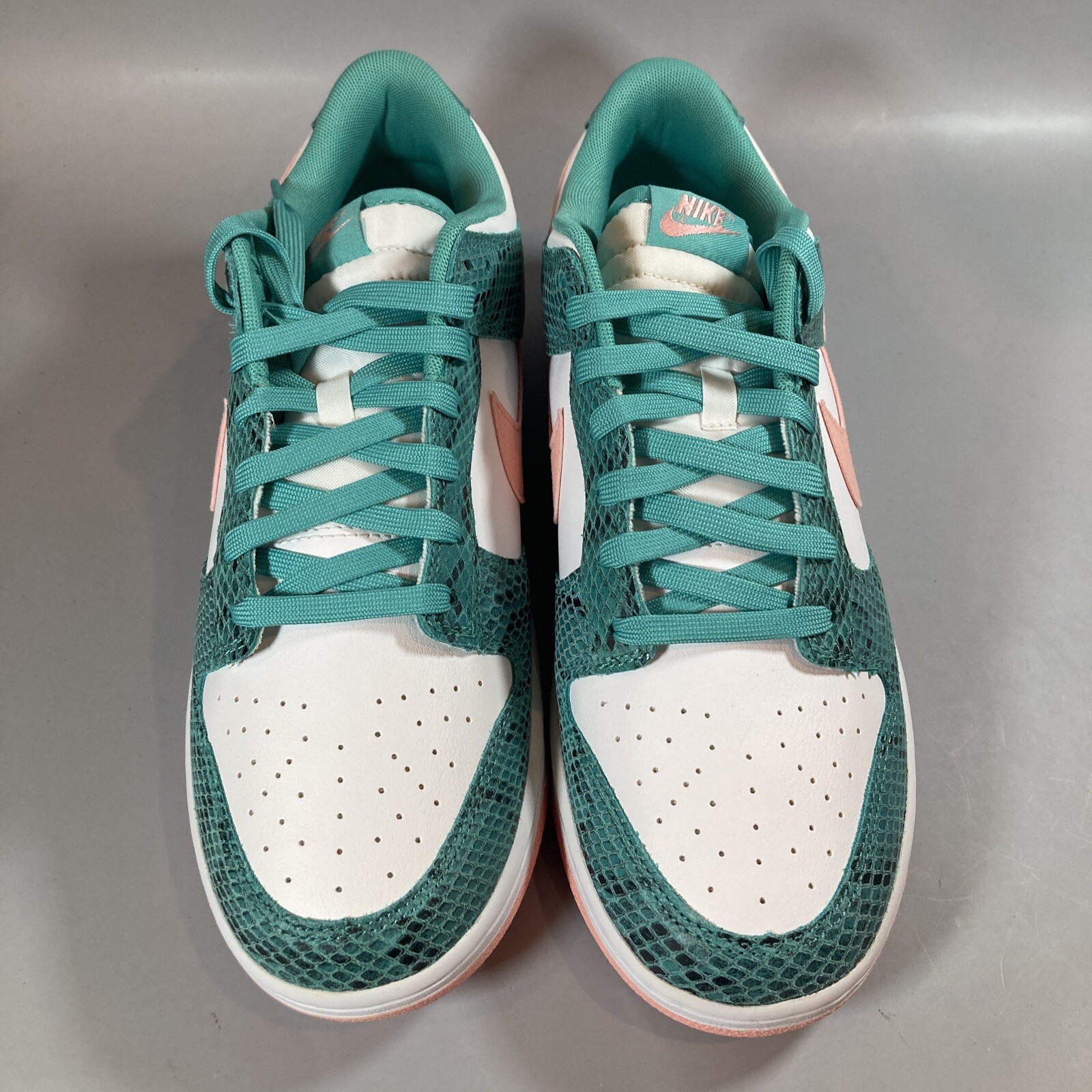Size 12 - Nike Dunk Low Washed Teal Snakeskin 2022 for sale online | eBay