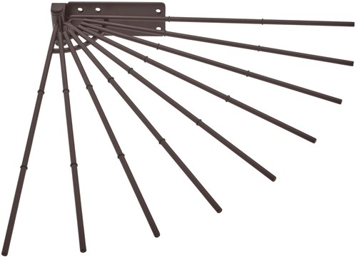 Rev-A-Shelf CPRF-16-52 Classic Closet 16" Swing Out Fan Pants - Bronze ...