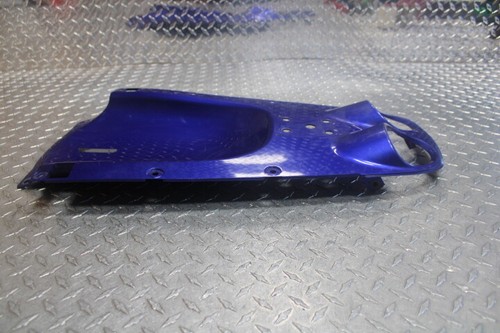 2002 Yamaha YZF R6 BLUE OEM REAR BACK TAIL UNDERTAIL FAIRING COWL ...