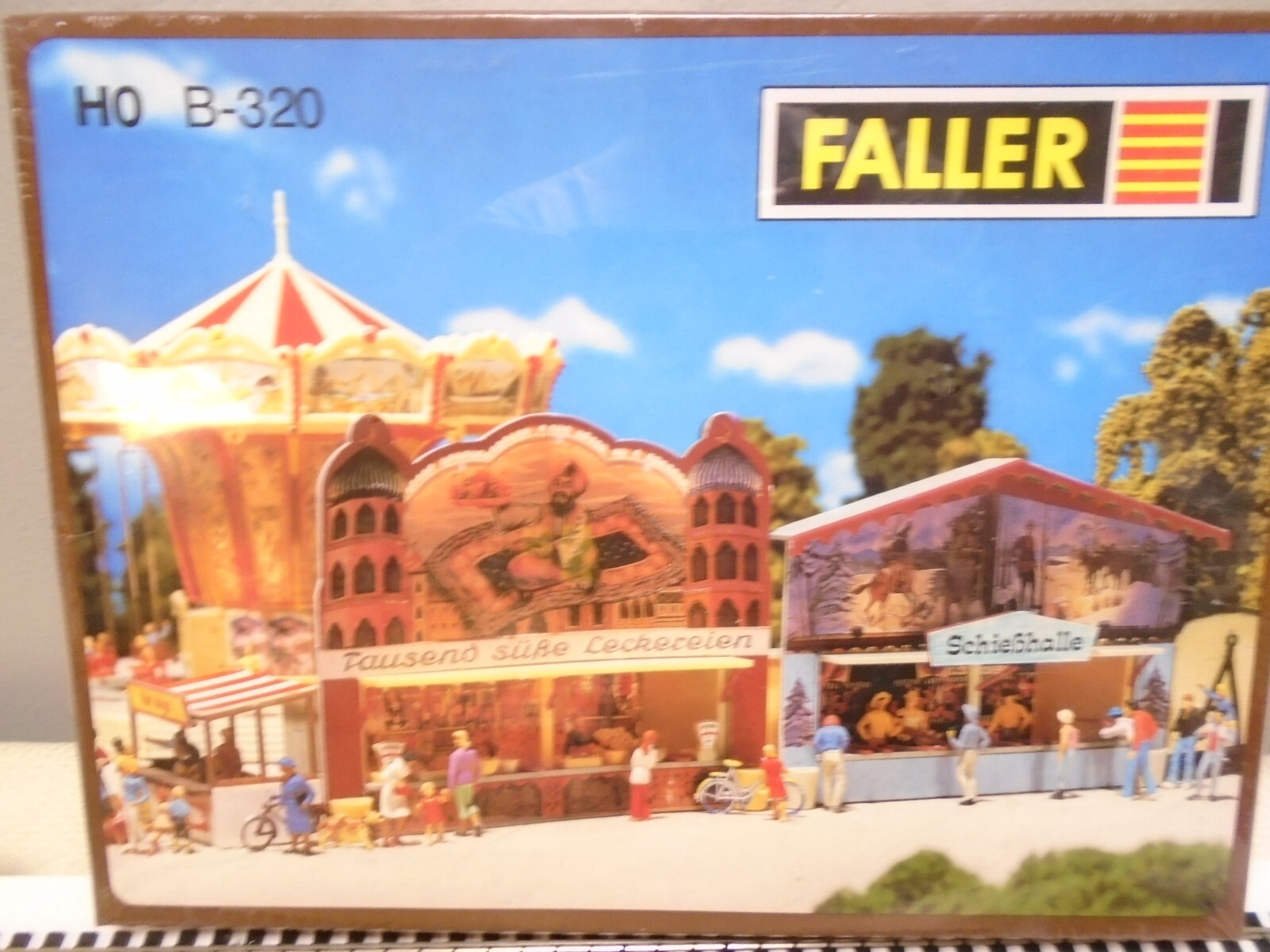 Faller Ho B-320, Carnival Midway Booths Building kit | eBay