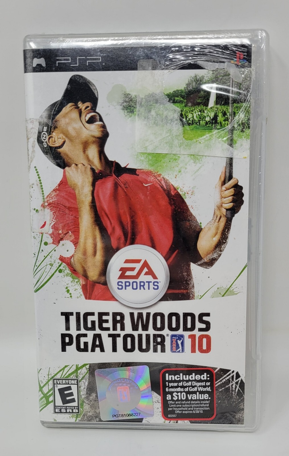 TIGER WOODS PGA TOUR 10 PLAYSTATION PORTABLE PSP GAME New Sealed ...