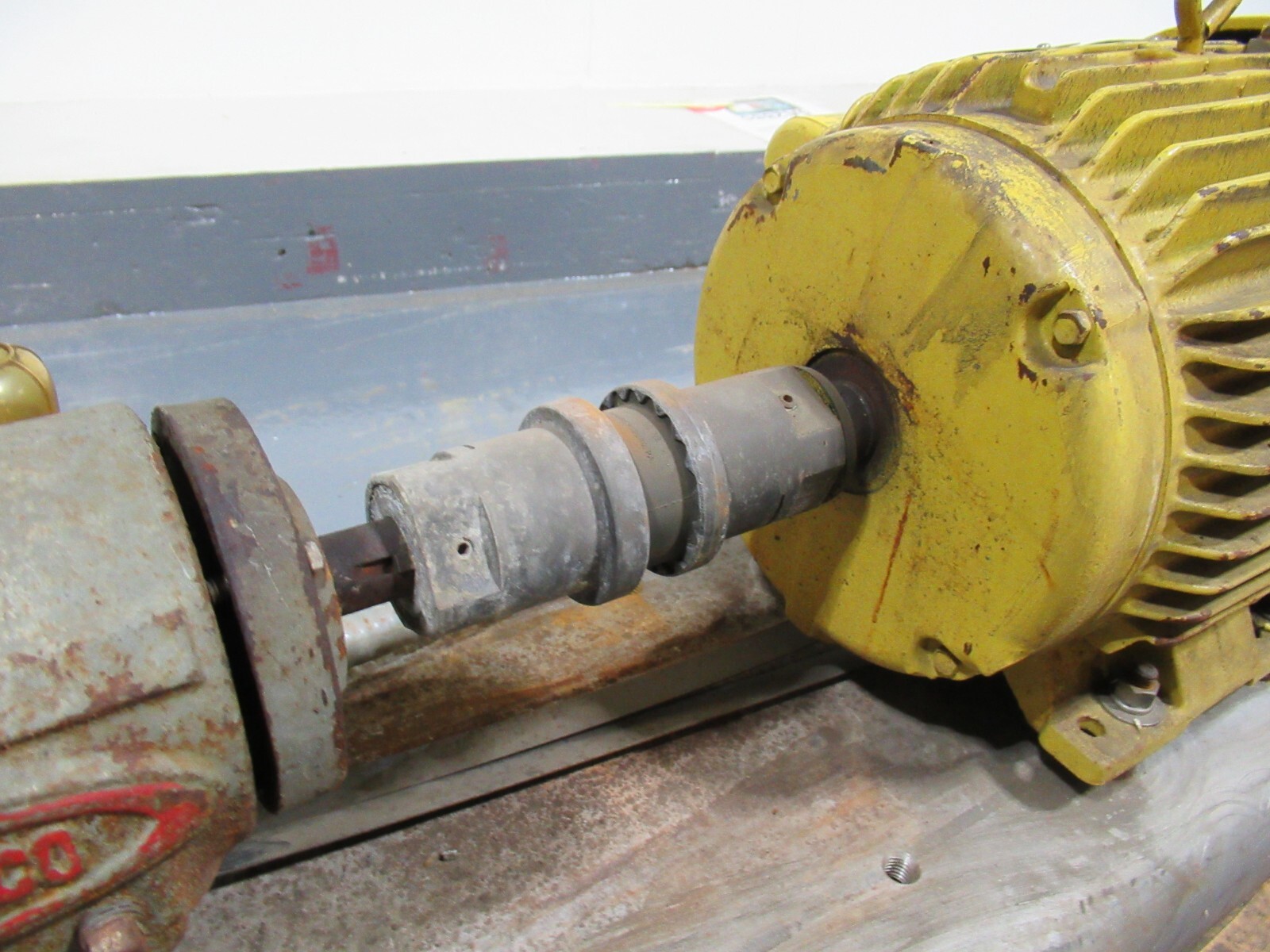 Durco Mark II 1 1/2X1-654 Centrifugal Pump w/ 3HP Drive | eBay