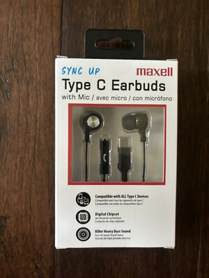 Maxwell Earbuds Type C | eBay