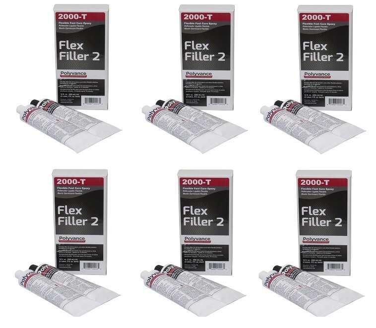 Polyvance 2000-T Flex-Filler 2 Flex Epoxy Adhesive (6 Pack) | eBay