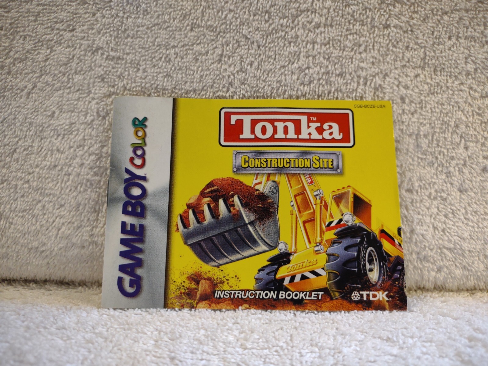 Tonka Construction Site - (Gameboy Color) Instruction Manual ONLY FREE ...