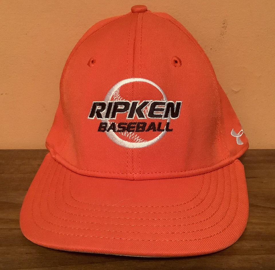 Under Armour Orioles Cal Ripken Baseball MLB Ball Cap Small Hat Orange ...