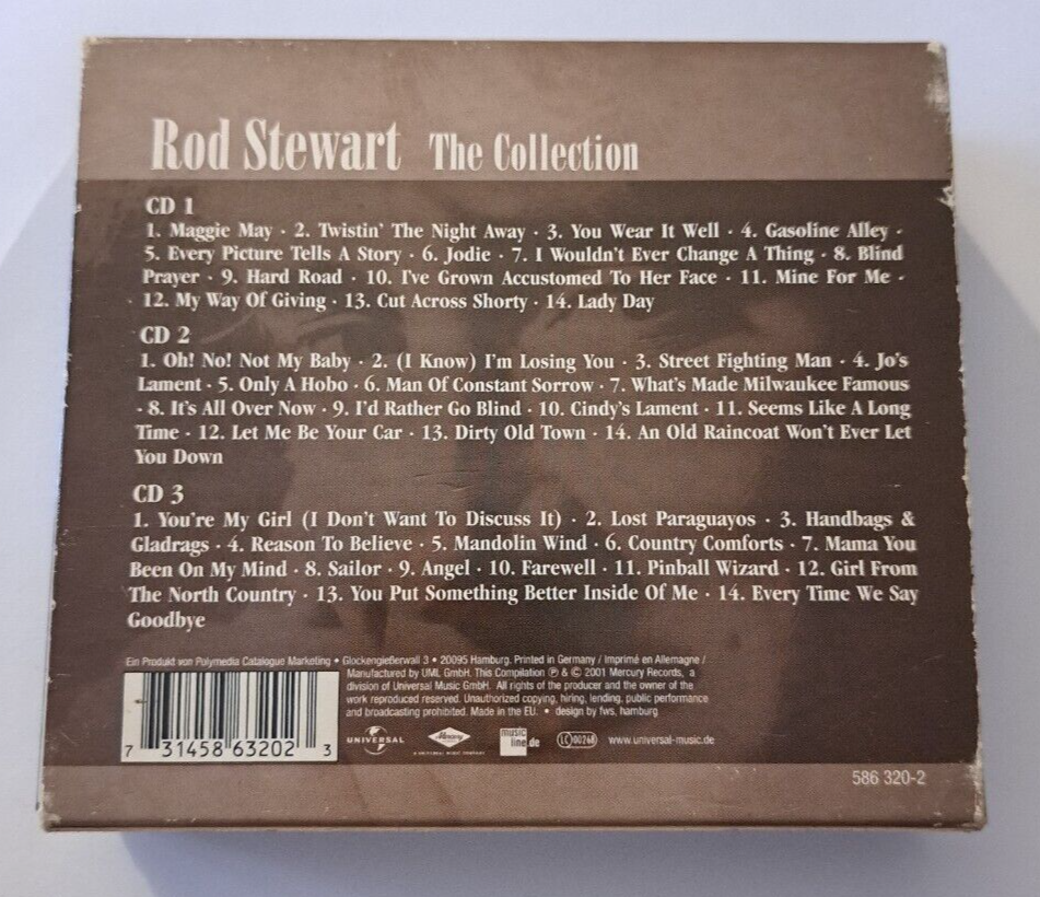 Rod Stewart - The Collection 3 CD Box | eBay.de