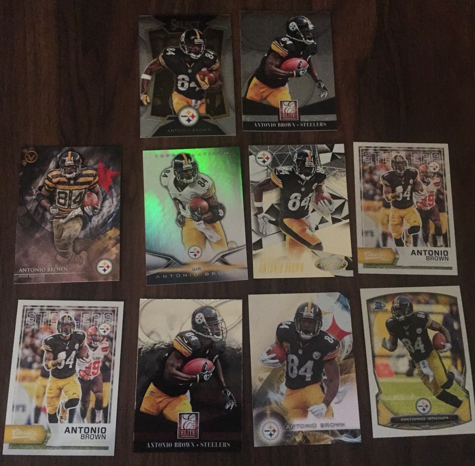 Lot Of 50 Pittsburgh Steelers Cards Plus An Additional 5 Ben ...