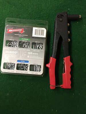 Arrow RH200 Professional Heavy Duty Rivet Tool with rivet assortment ...