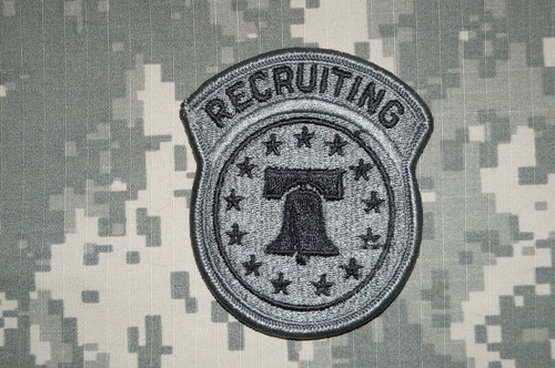 New Military Patch US Army Recruiting Command ACU Authentic Perfect ...