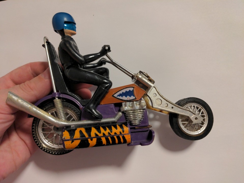Vintage action figure SCREAM'N DEMONS PROTOTYPE motorcycle Hasbro toys ...