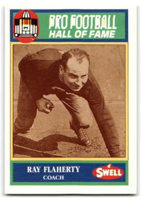 1990 SWELL GREATS RAY FLAHERTY NEW YORK GIANTS #80 | eBay