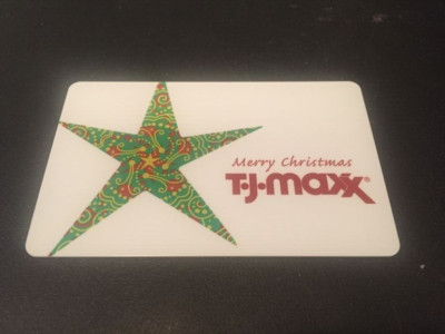 T.J.MAXX Merry Christmas, Star ( 2007 ) Foil Gift Card ( $0 ) | eBay