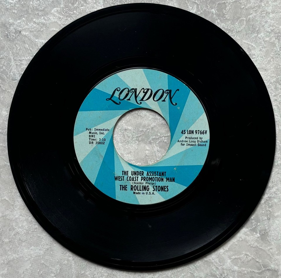 The Rolling Stones - (I Can't Get No) Satisfaction - 1965 - 45 RPM w ...
