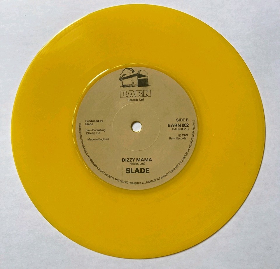 Slade - Ginny Ginny - Rare 1979 7" Yellow Vinyl Single -EX | eBay UK