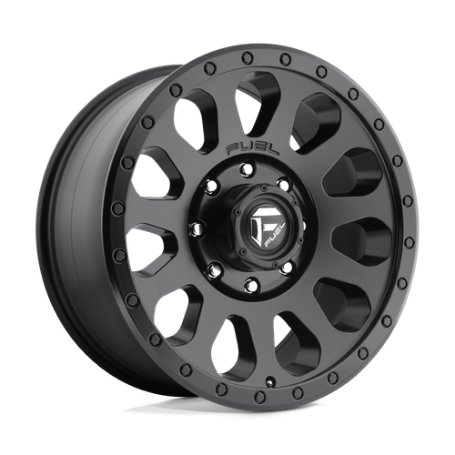 Fuel 1PC D57916808345 Wheel Rim D579 Vector 16x8 6x139.7 Matte Black ...