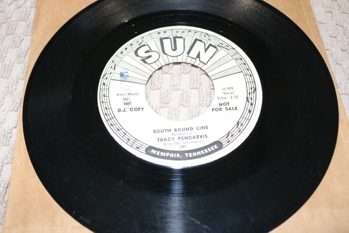 TRACY PENDARVIS-"IS IT ME" 45 RPM, RARE SUN PROMO, SUN 345, 1960, PROMO ...