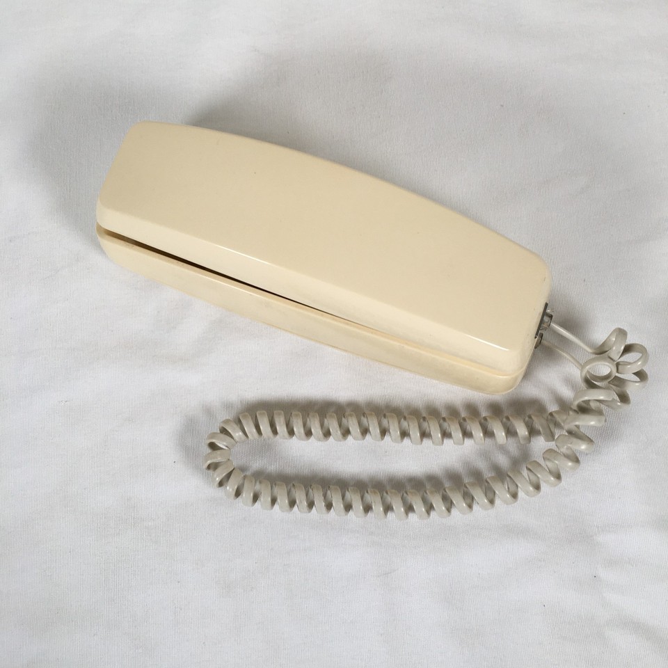 Vtg Conairphone Cream Touchtone Push Button Phone Princess Phone Large ...