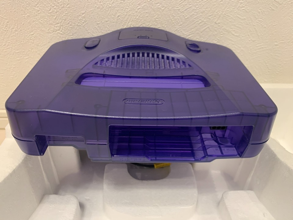 Nintendo 64 Midnight Blue Console Limited N64 In Box Japan Exc | eBay