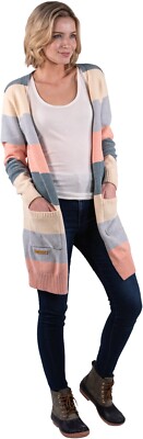 Simply Southern Collection Sz Large Open Front Long Cardigan Sweater W ...