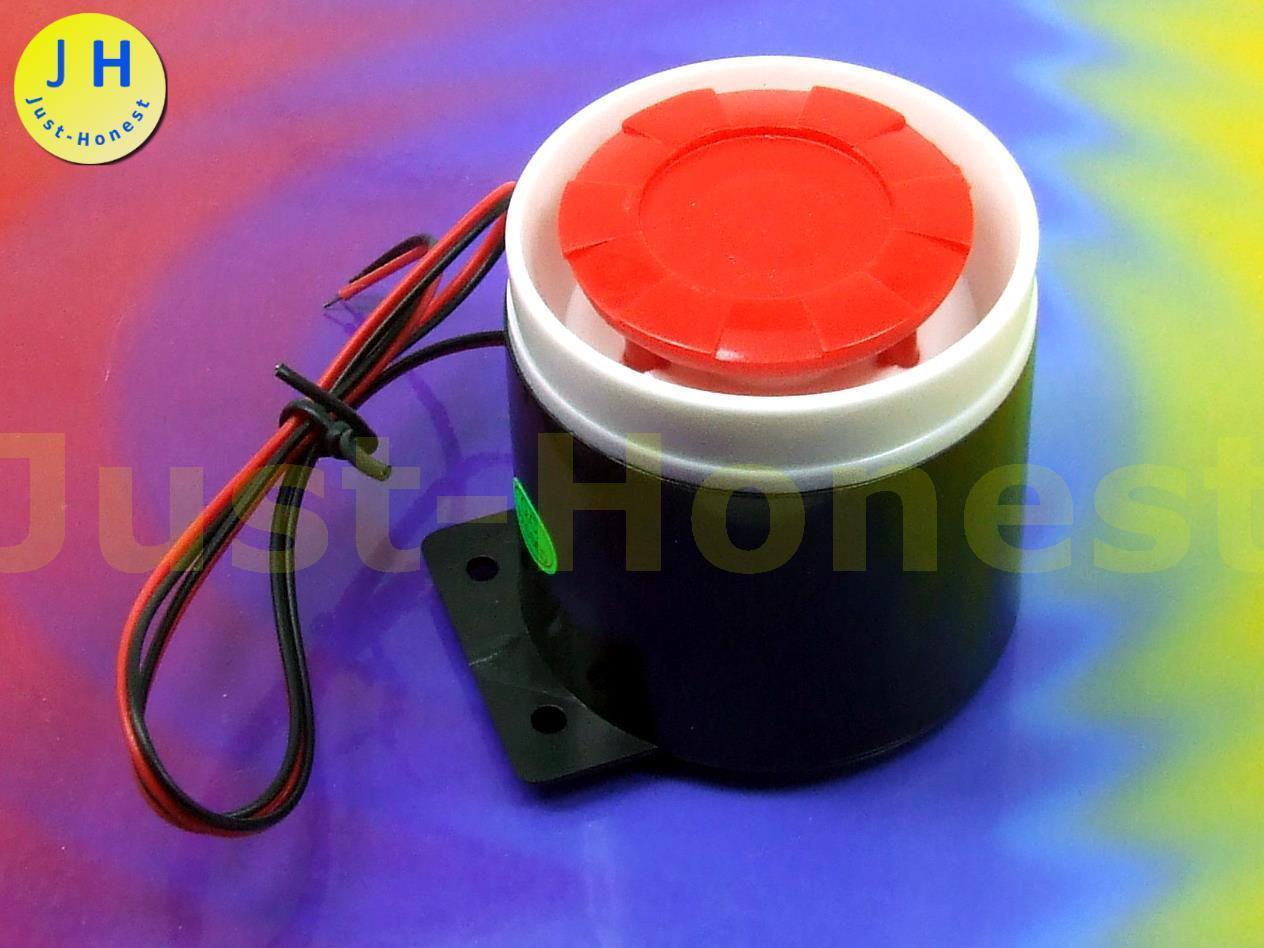 1 Stk. x Buzzer Sirene 120dB 55mm 12V Piezo mit Frequenzgenerator # ...