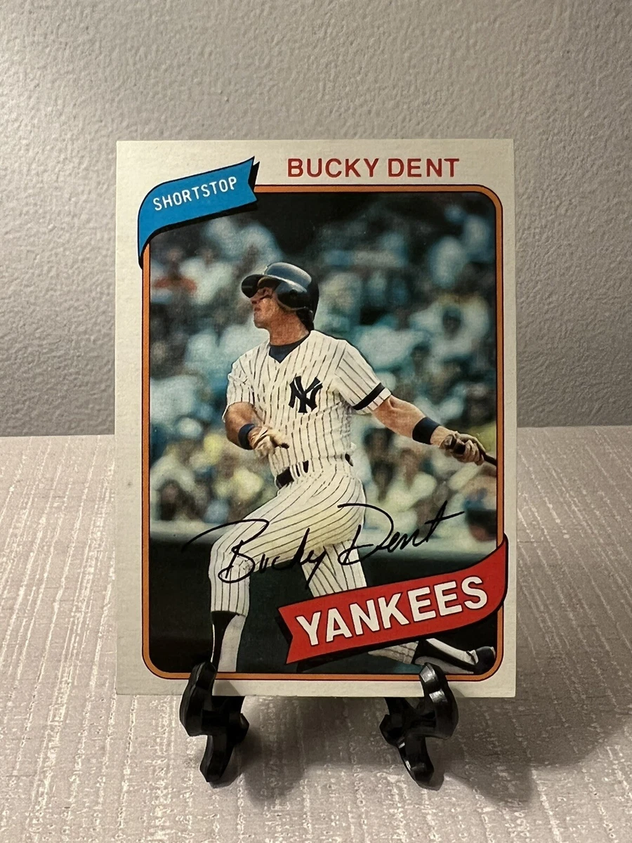 New York Yankees Bucky Dent