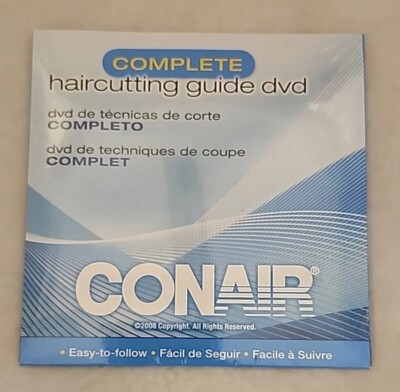 Conair Complete Haircutting Guide DVD - Brand New Factory Sealed | eBay