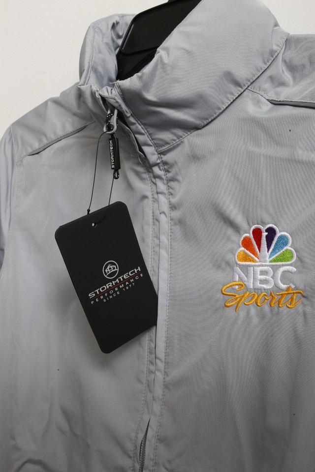 NWT S Womens NBC SPORTS In Sliver StormTech Nautilus Performance Shell KX-1W | eBay
