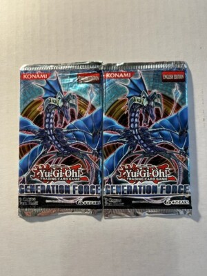 Yu-gi-oh Yugioh Generation Force Booster Pack x 2 English | eBay