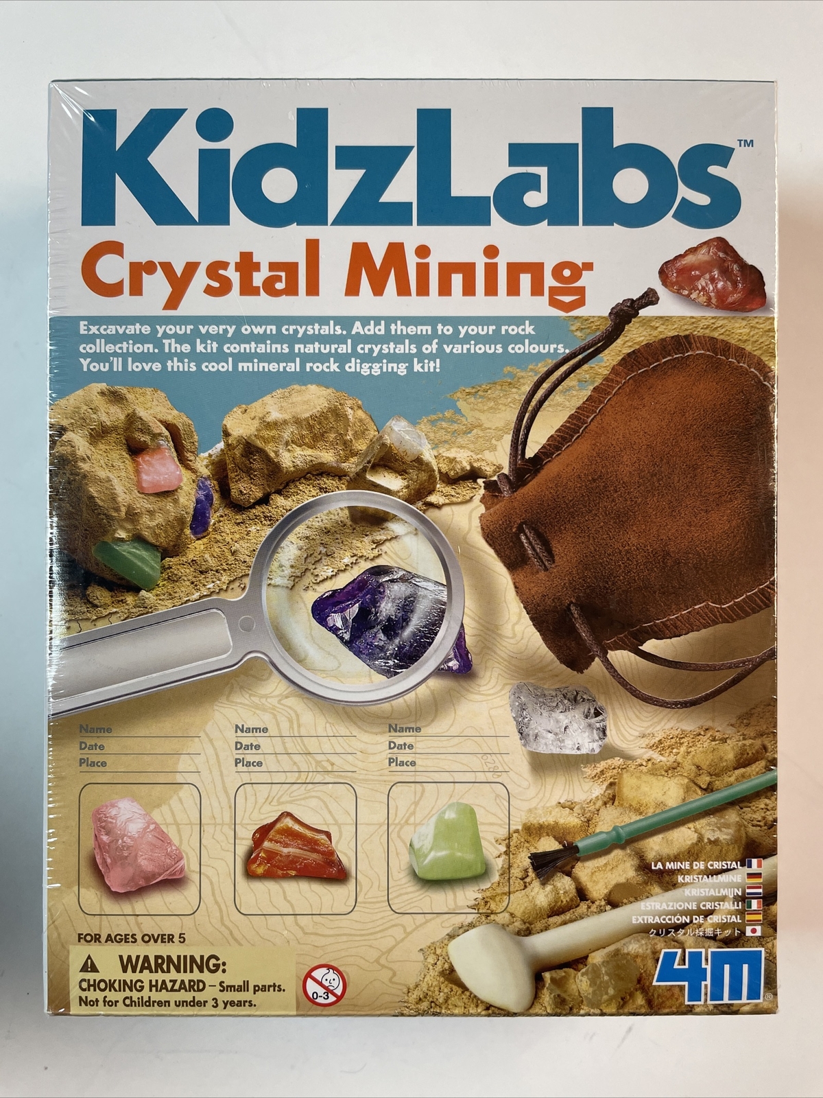 Toysmith Science Experiment Kit 4M Crystal Mining for sale online | eBay