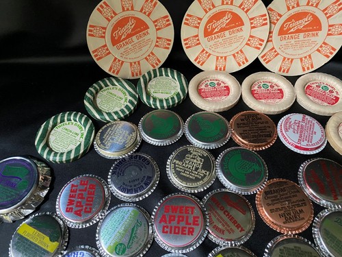 60 Vintage Soda Caps of Various Styles & Sizes " NOS" | eBay