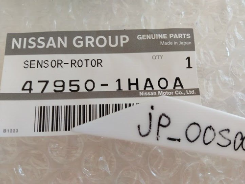 Nissan Genuine OEM ABS Wheel Speed Sensor Tone Ring 47950-1HA0A Versa ...