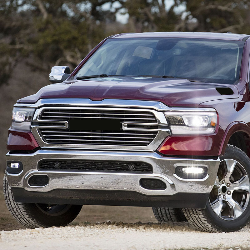 2PCS front bumper Left and Right Bezel Kit 68414296AA For 2019-2022 RAM ...