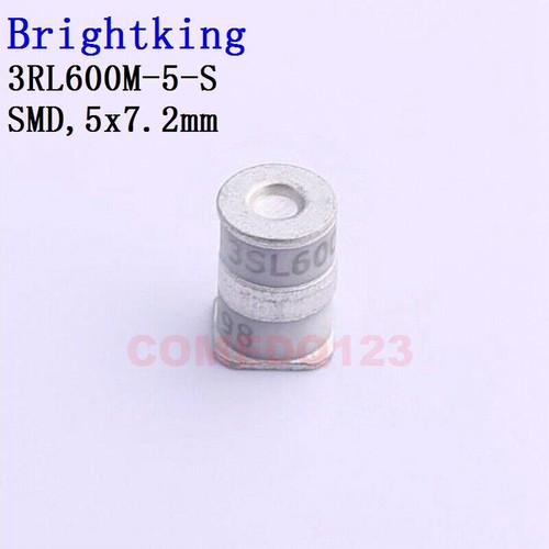 10PCSx 3RL600M-5-S ,5x7.2mm Brightking Gas Discharge Tube (GDT) #A6-22 ...
