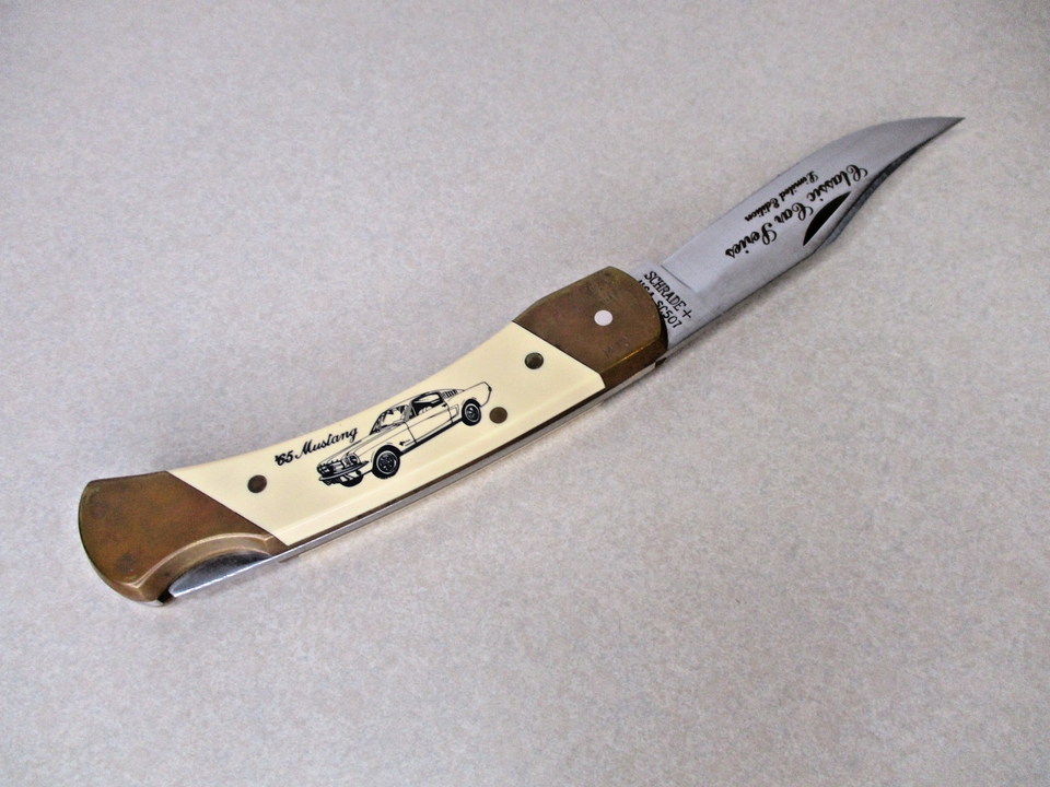 Vintage Schrade USA Classic Car Series Limited Edition Knife '65 ...