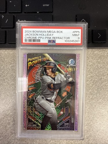 2024 Bowman Chrome Mega Box Jackson Holliday Power Up #PP5 PSA 9 MINT Orioles | eBay