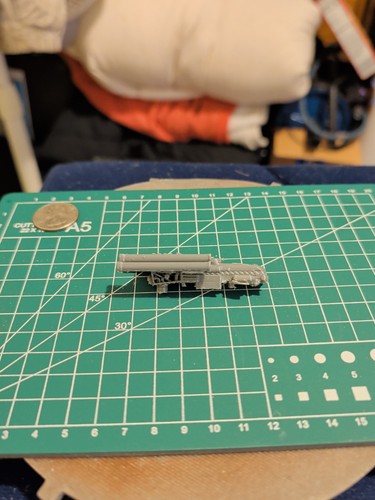 3d Printed 2.5-in Model Battlestar Galactica Fleet Plumbers Ship ...