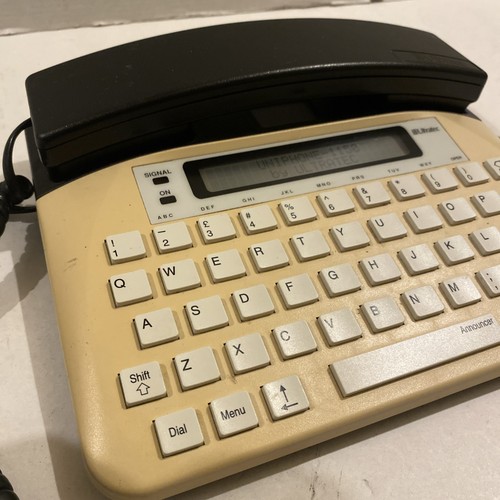 Ultratec UNIPHONE 1150 Text Phone for Deaf and Hard of Hearing Manual ...