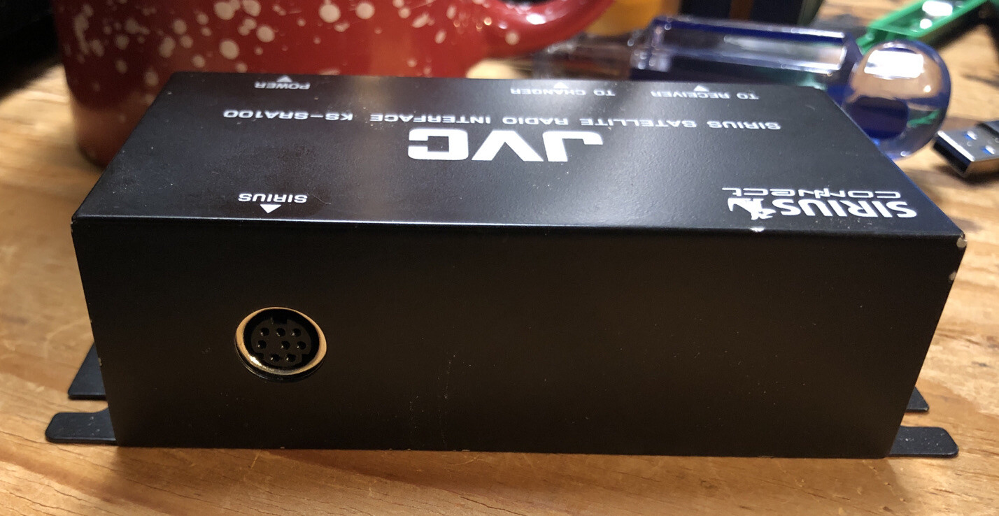 JVC KS-SRA100 interface Sirius Satellite Radio Adapter USE WITH YOUR ...