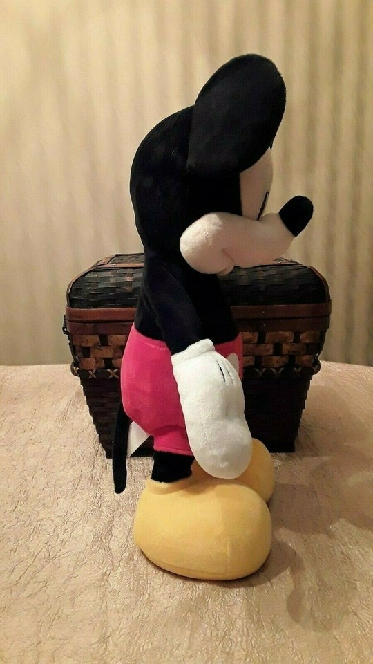 Mickey Mouse Wiggling Dancing Singing Interactive Features Plush Toy | eBay