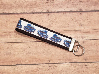 Muscle Car / Like Ford Mustang Wrist Keyfob / Wristlet Keychain | eBay