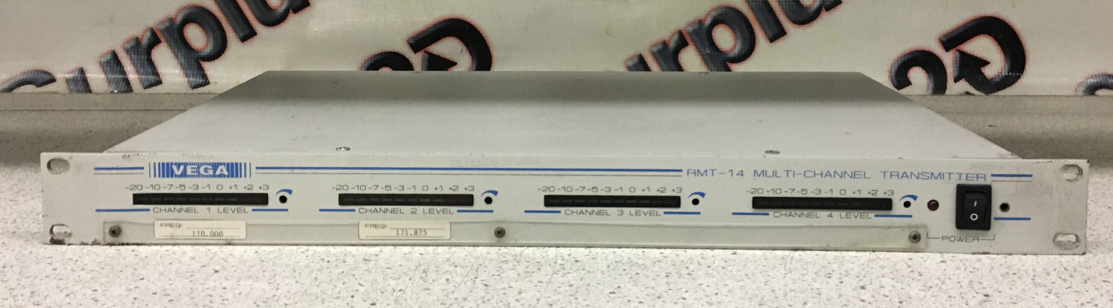 Vega RMT-14 Multi-Channel Transmitter w/2 PL-2 Receivers and Antennas ...