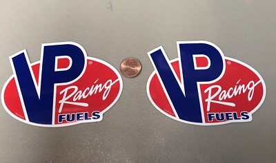 Set Of 2 VP Racing Fuels Decals.VP Racing Fuels NHRA Drag Racing ...