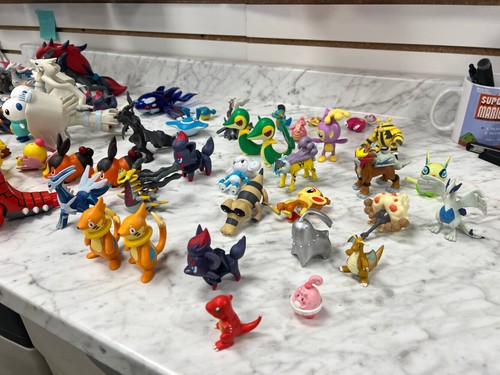 Huge lot of 96 Pokemon vintage action figures statues collectibles ...